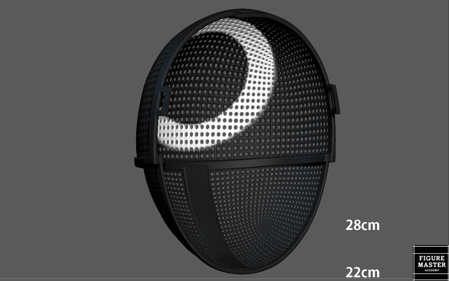 ArtStation - SQUID GAME MASK VER3 COSPLAY PROPS REPLICA NETFLIX 3D ...