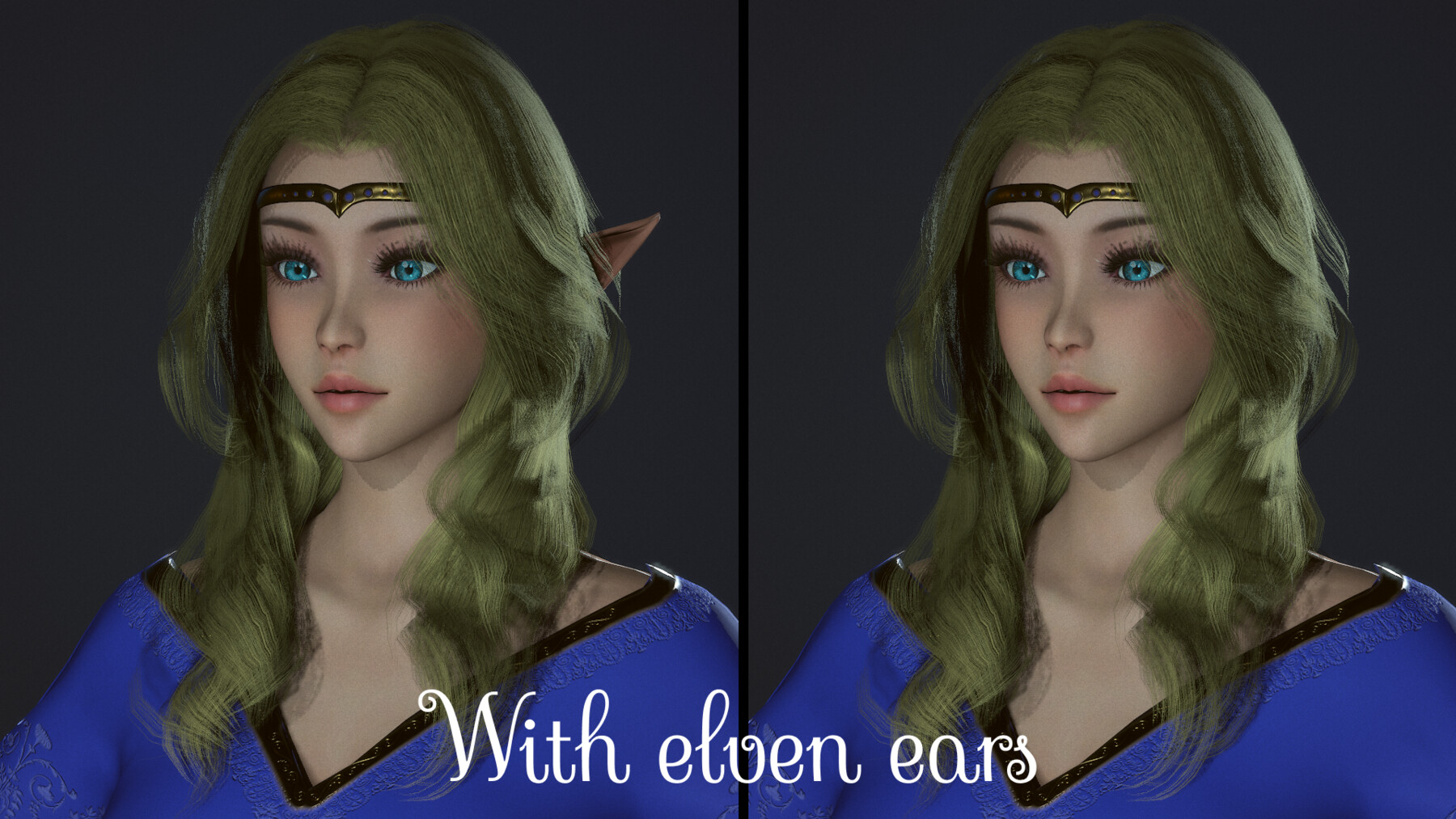 ArtStation - Wizard Girl - Game Ready Character | Game Assets