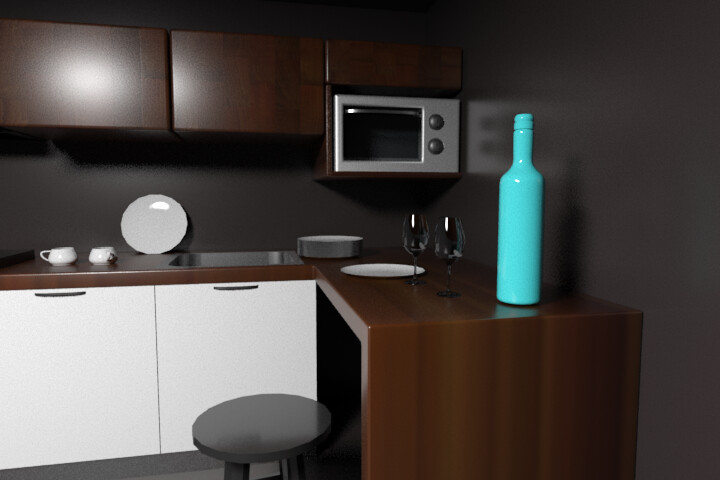 ArtStation - kitchen 3d model | Game Assets