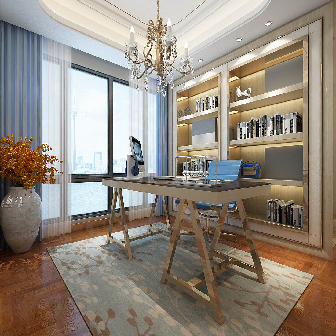 ArtStation - Family - Office - Study room -0171 | Resources