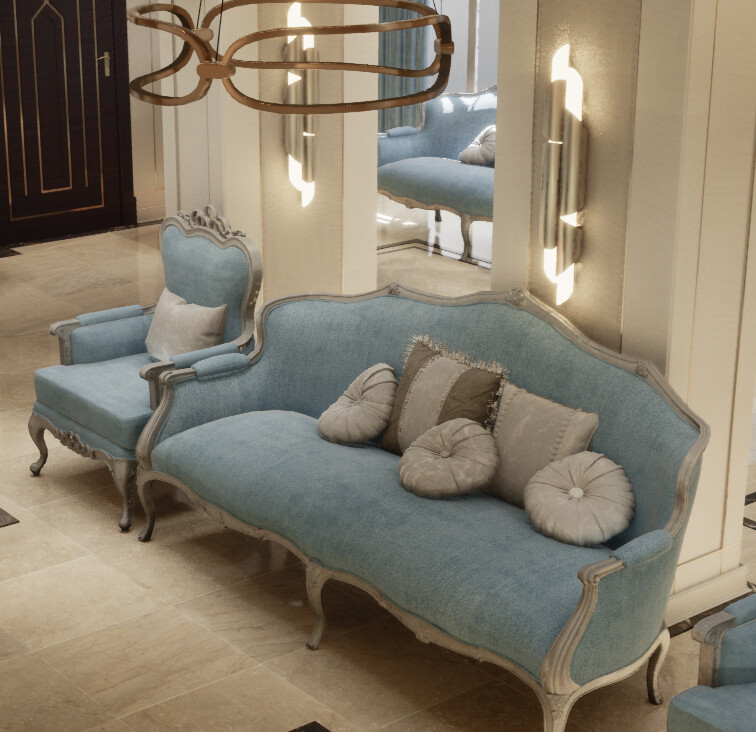 ArtStation - UE5 - Lumen _ Unreal engine 5 archviz interior new classic ...