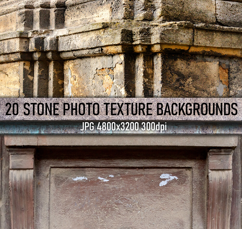 ArtStation - 20 Stone tile, walls, architecture elements and surface ...