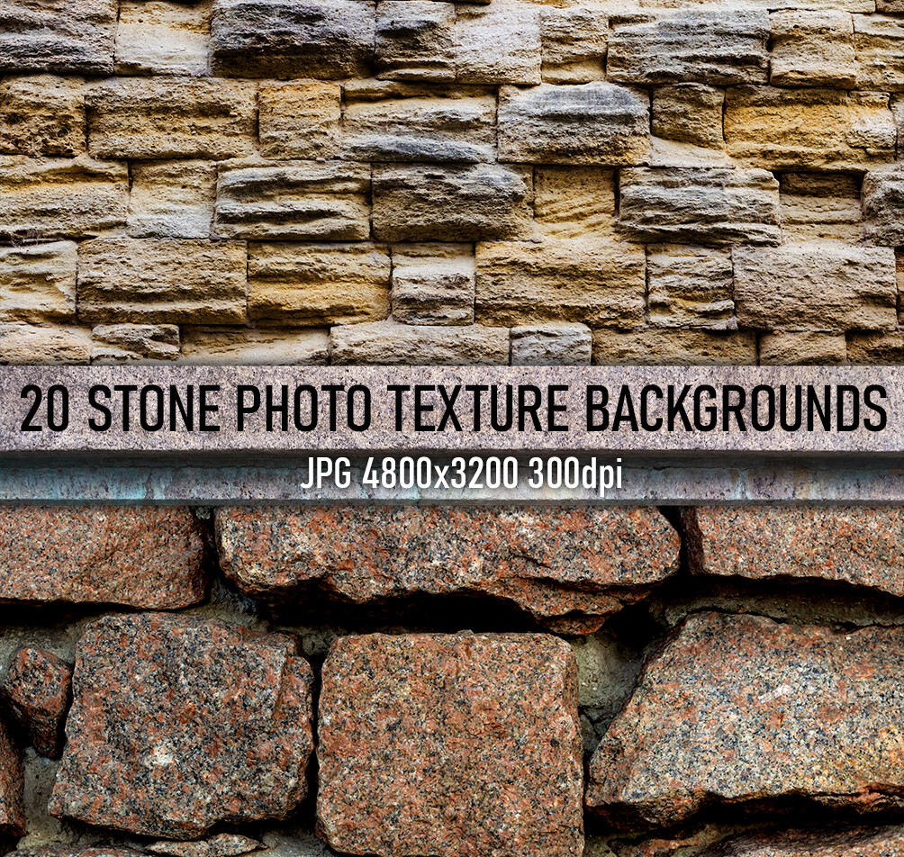 ArtStation - 20 Stone tile, walls, architecture elements and surface ...