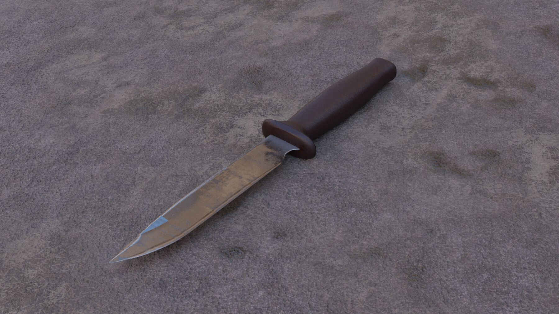 ArtStation - Knife low-poly 3D model | Game Assets
