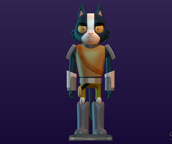 ArtStation - Avocato - Final Space 3D print model | Resources