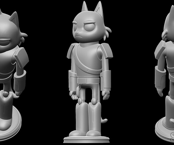 ArtStation - Avocato - Final Space 3D print model | Resources
