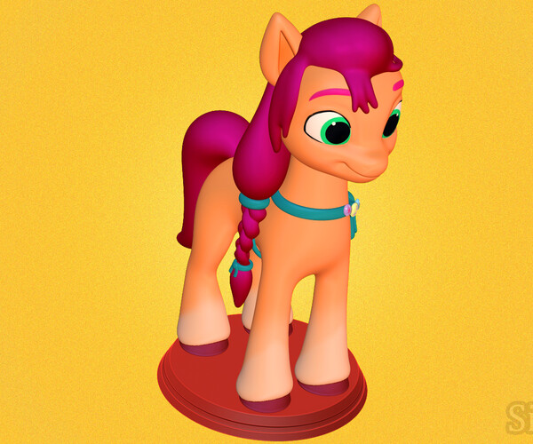 ArtStation - Sunny Starscout - My Little Pony A New Generation 3D print ...