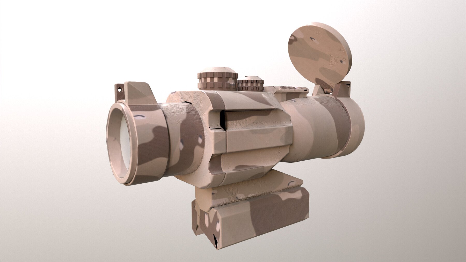 ArtStation - Scope X2 3D Model | Game Assets