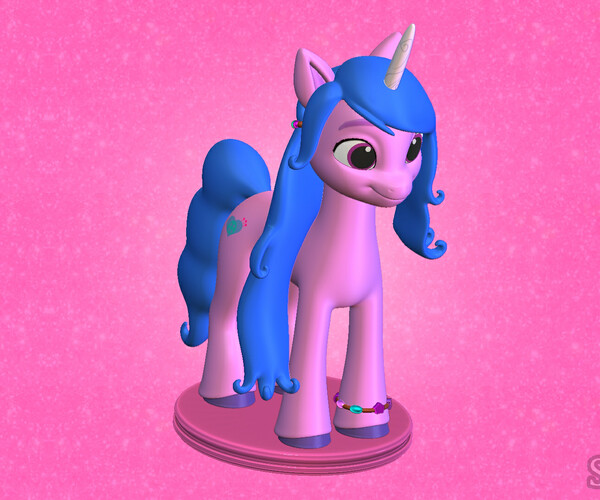 ArtStation - Izzy Moonbow - My Little Pony A New Generation 3D print model | Resources