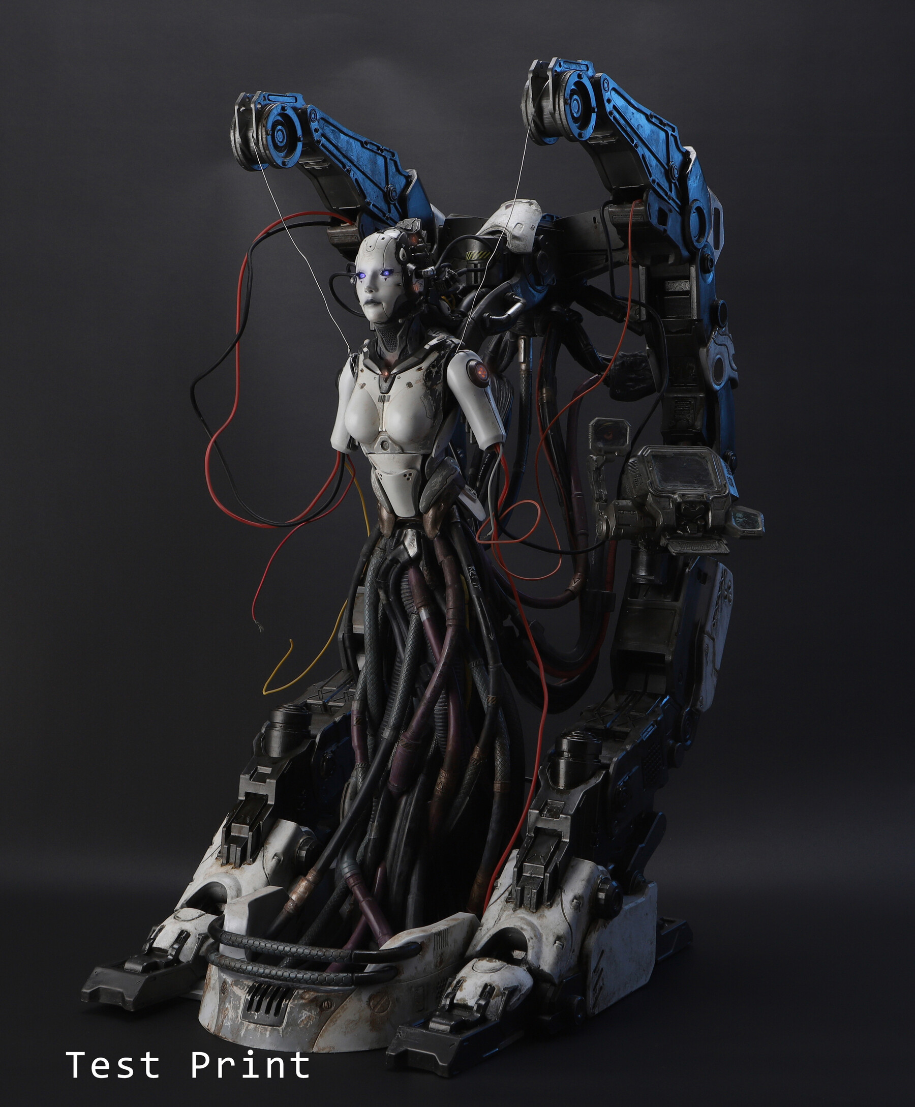 ArtStation - Starcraft II Adjutant - 3D Print | Resources
