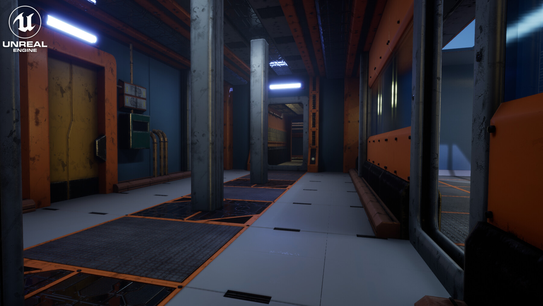 ArtStation - Sci-Fi Interior Vol 1 For Unreal And Unity | Game Assets