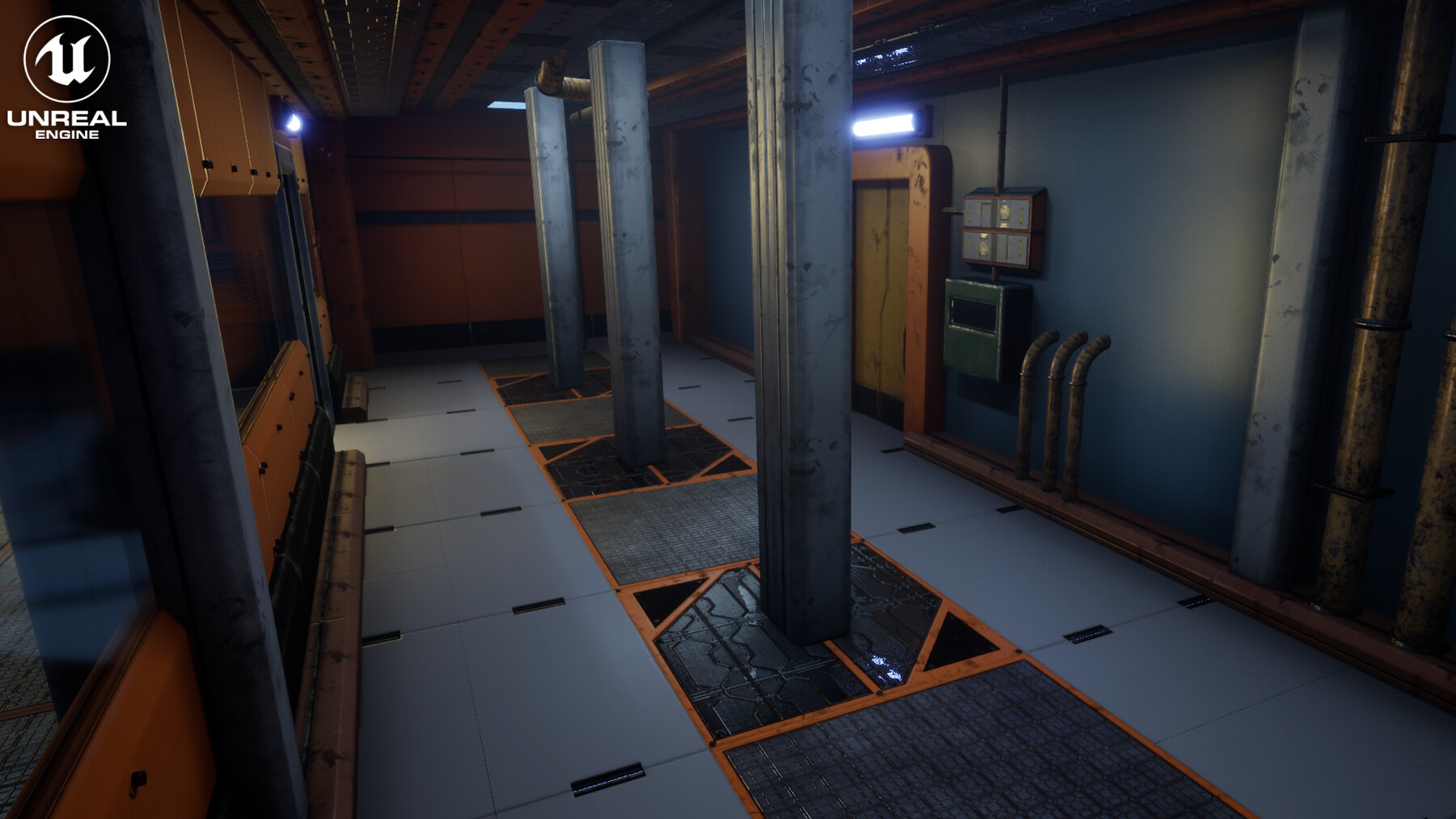 ArtStation - Sci-Fi Interior Vol 1 For Unreal And Unity | Game Assets