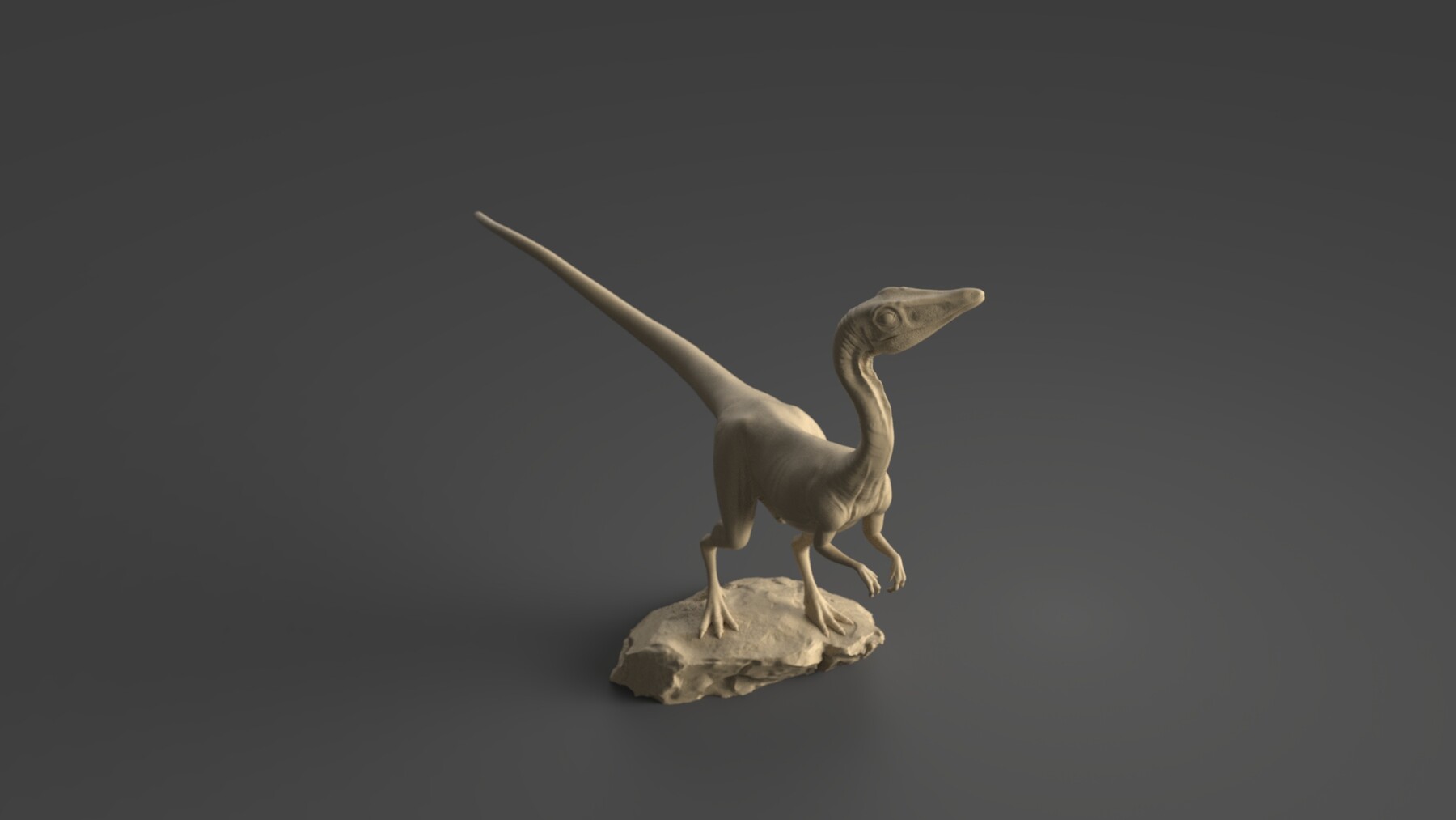 ArtStation - Compsognathus for 3D printing | Resources