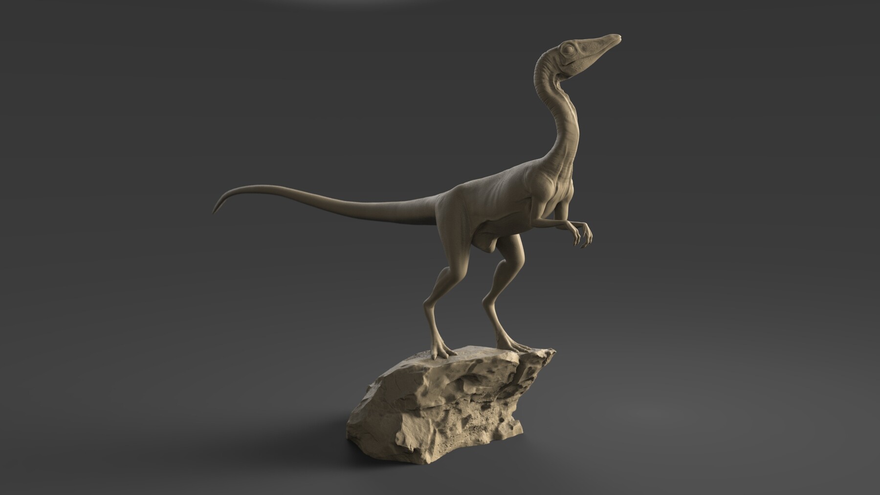 ArtStation - Compsognathus for 3D printing | Resources