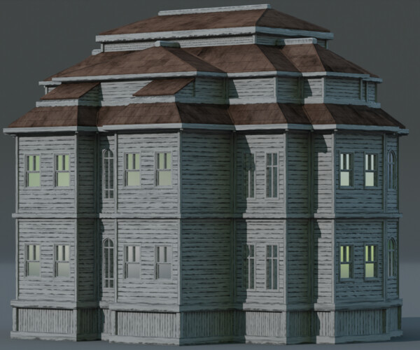 ArtStation - Old Mansion | Resources