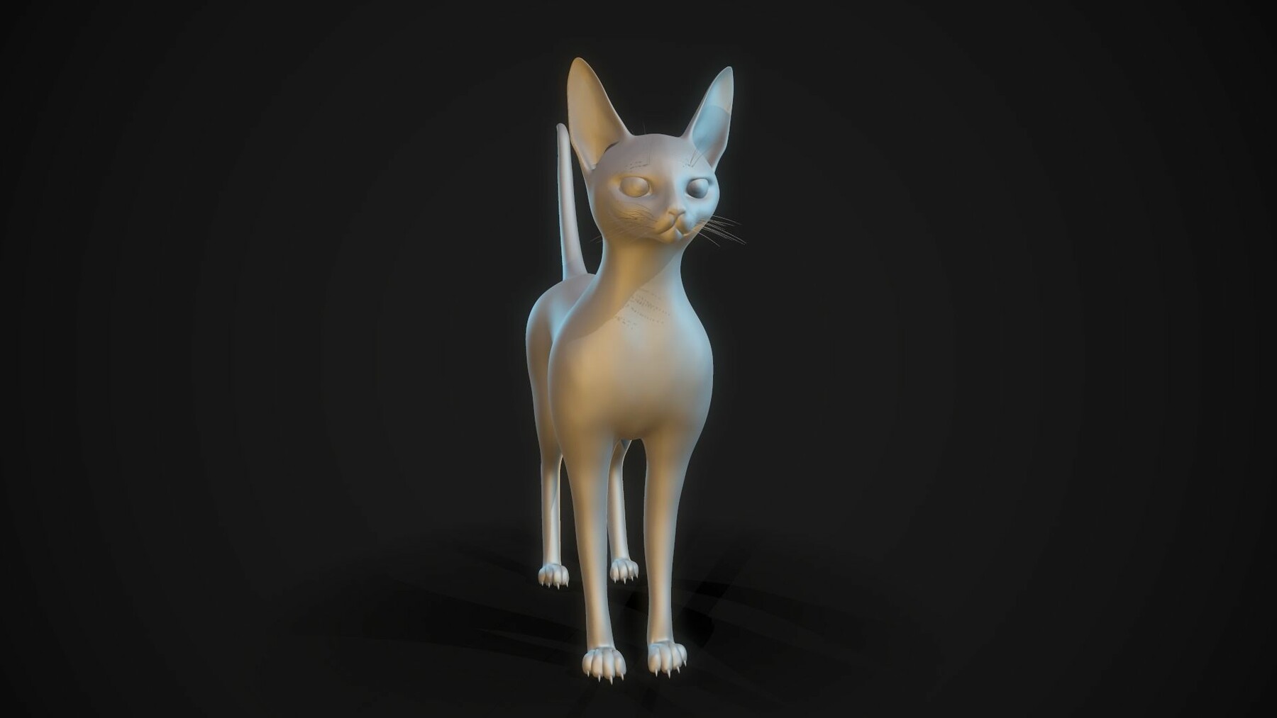 ArtStation - Base Mesh Cat Sfinx | Resources