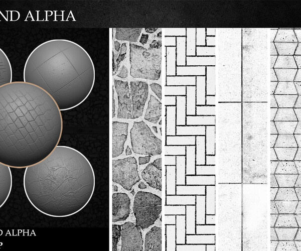 ArtStation - 60 Ground Alpha-vol 2 | Brushes