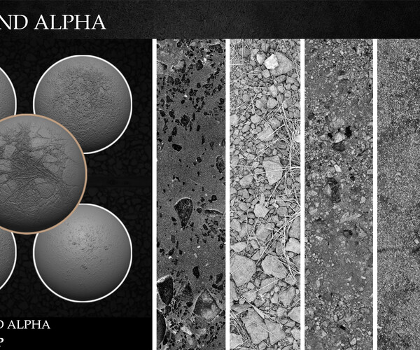 ArtStation - 60 Ground Alpha-vol 2 | Brushes