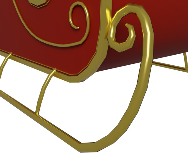 ArtStation - Santa's sleigh | Game Assets