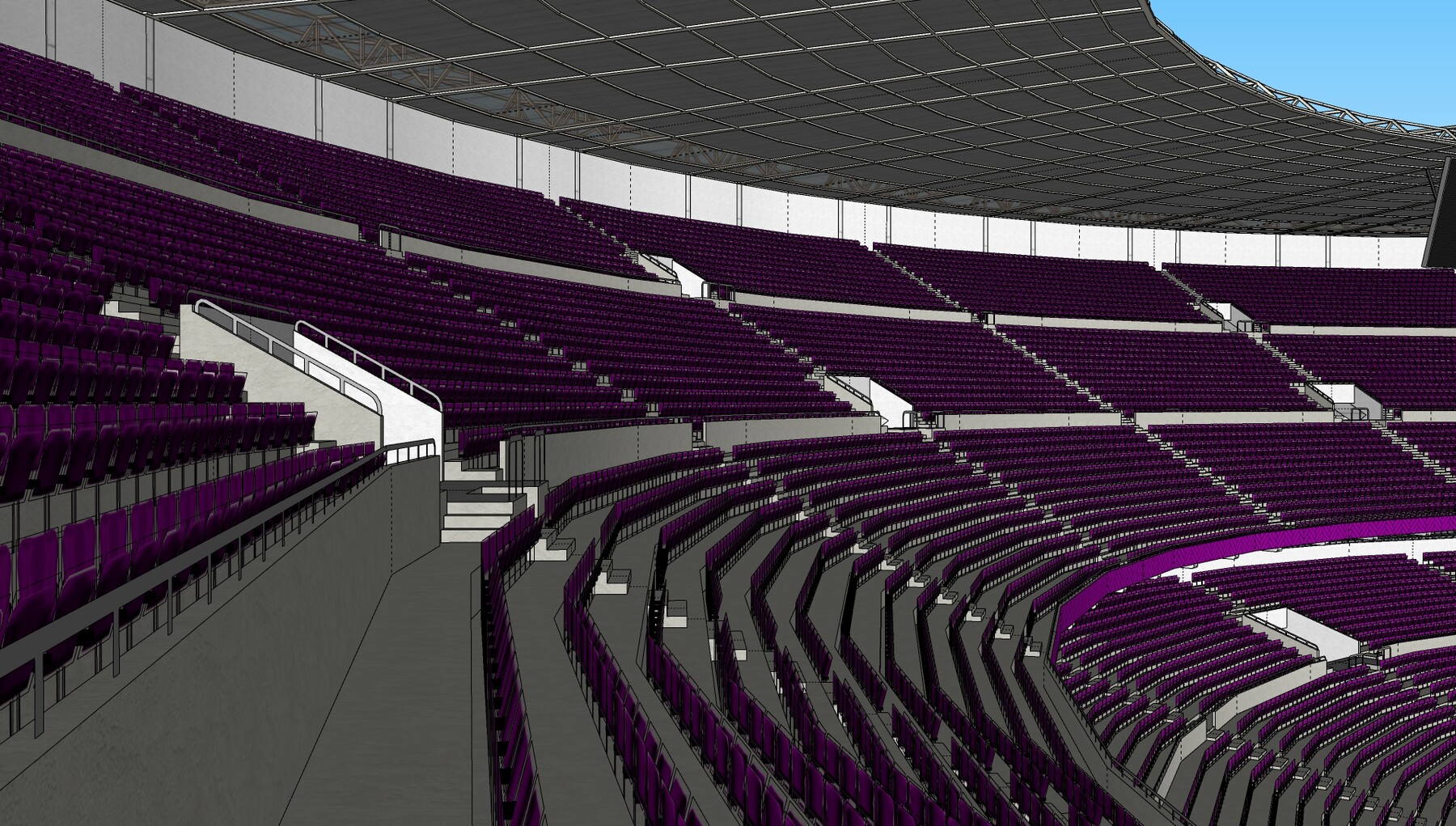 ArtStation - Fictional old stadium: National Rugby arena | Resources