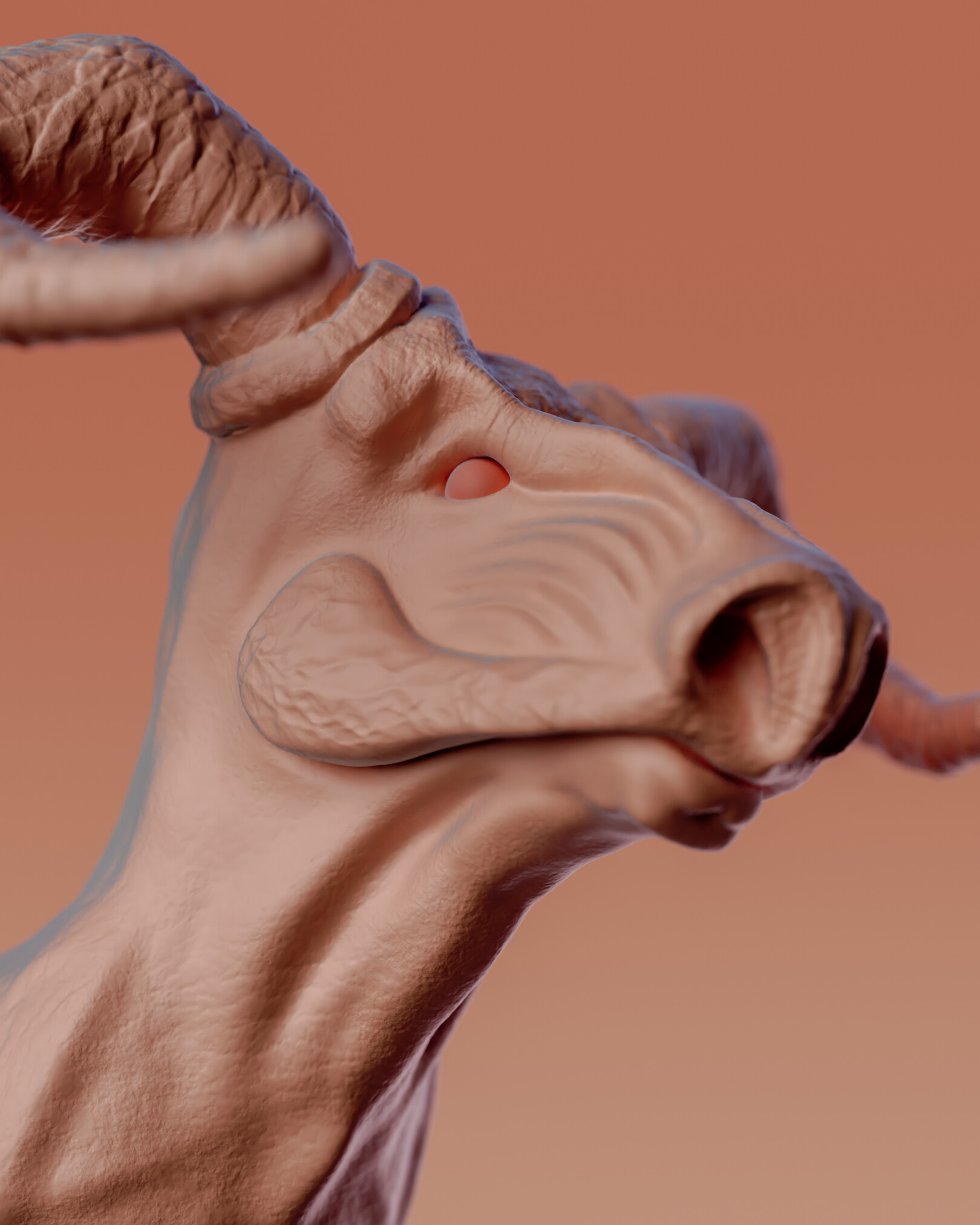 ArtStation - Monster Bull Head STL file (for 3D printing) | Resources