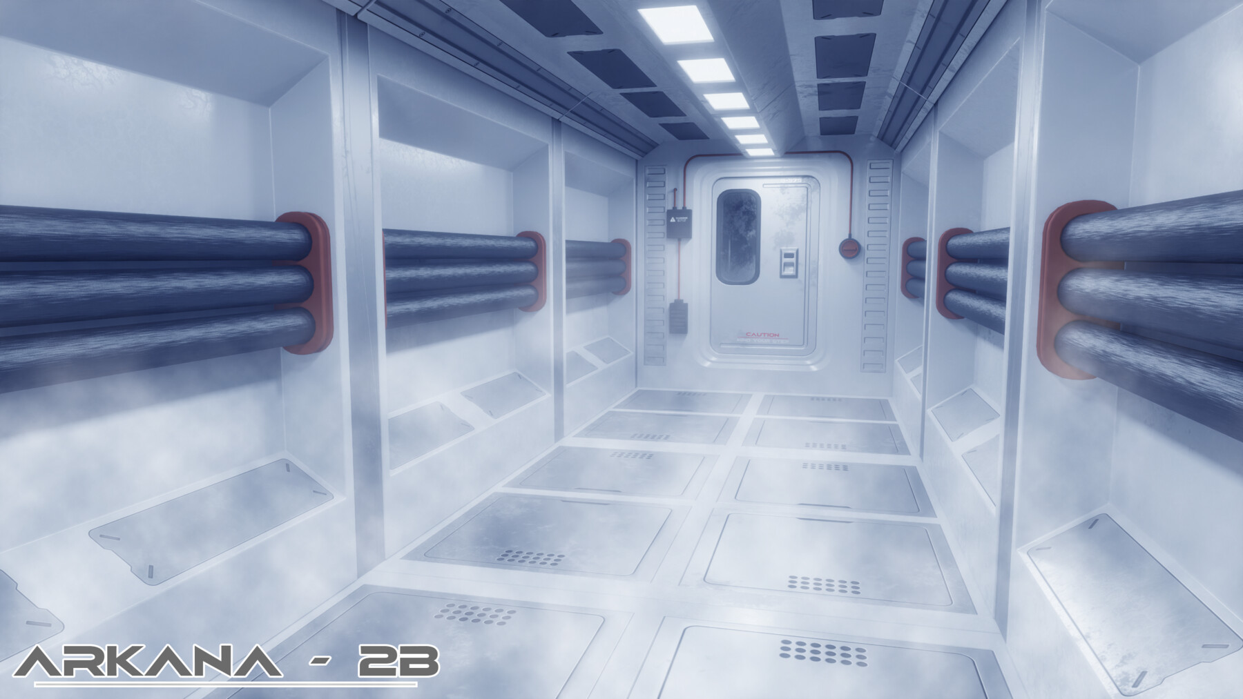 ArtStation - Sci-Fi Modular Corridor - Game-Ready Assets | Game Assets