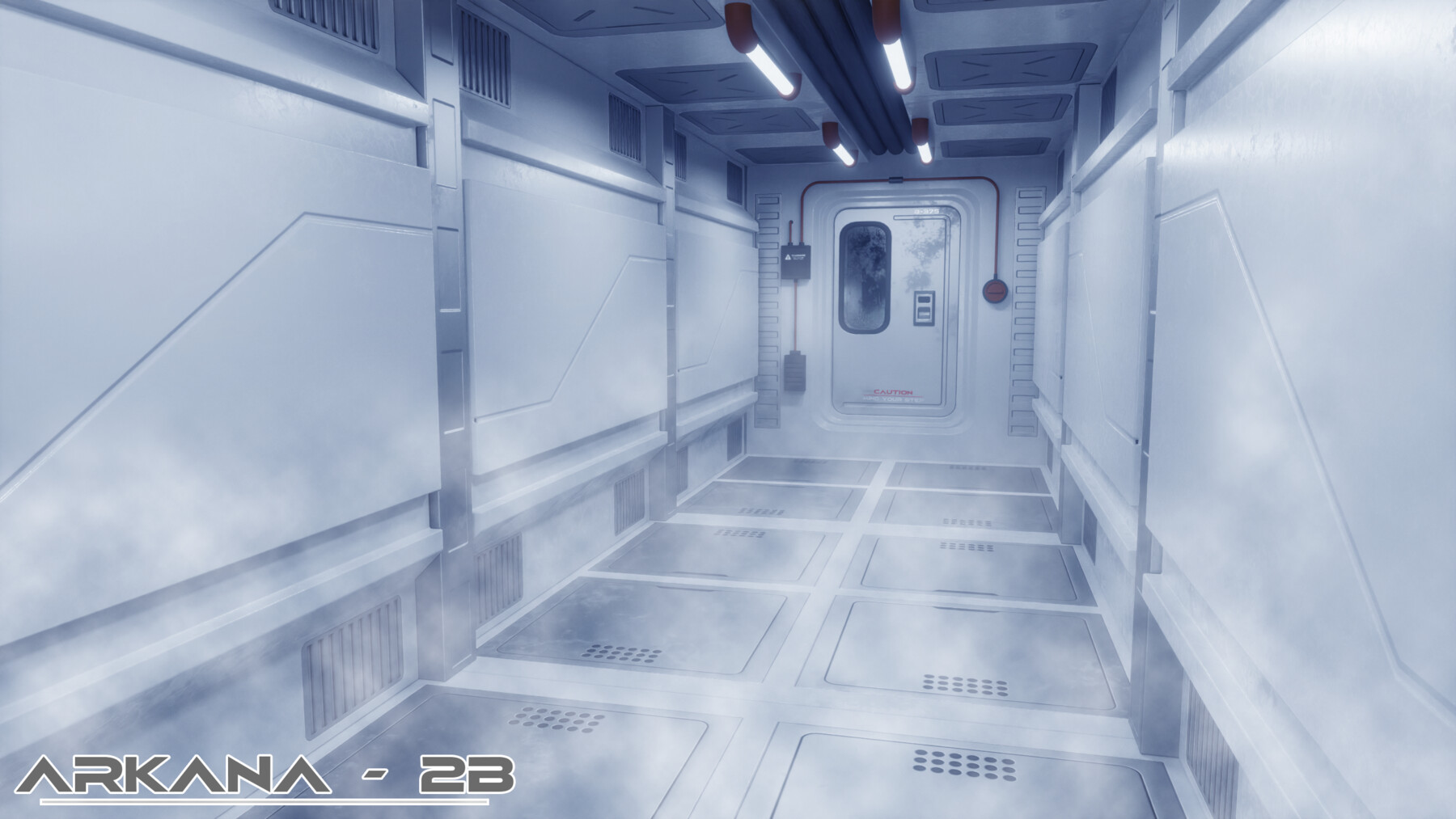 ArtStation - Sci-Fi Modular Corridor - Game-Ready Assets | Game Assets