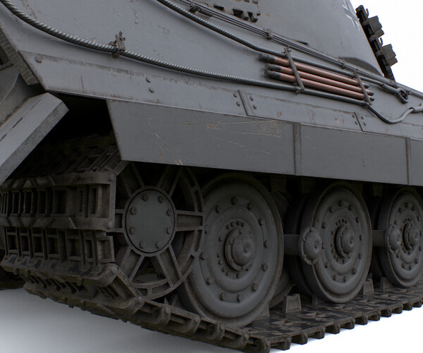 ArtStation - King Tiger - Tiger 2 | Game Assets