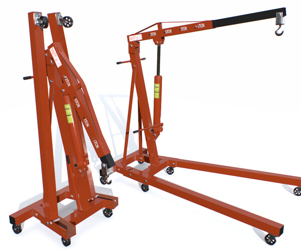 ArtStation - Engine Hoist | Game Assets