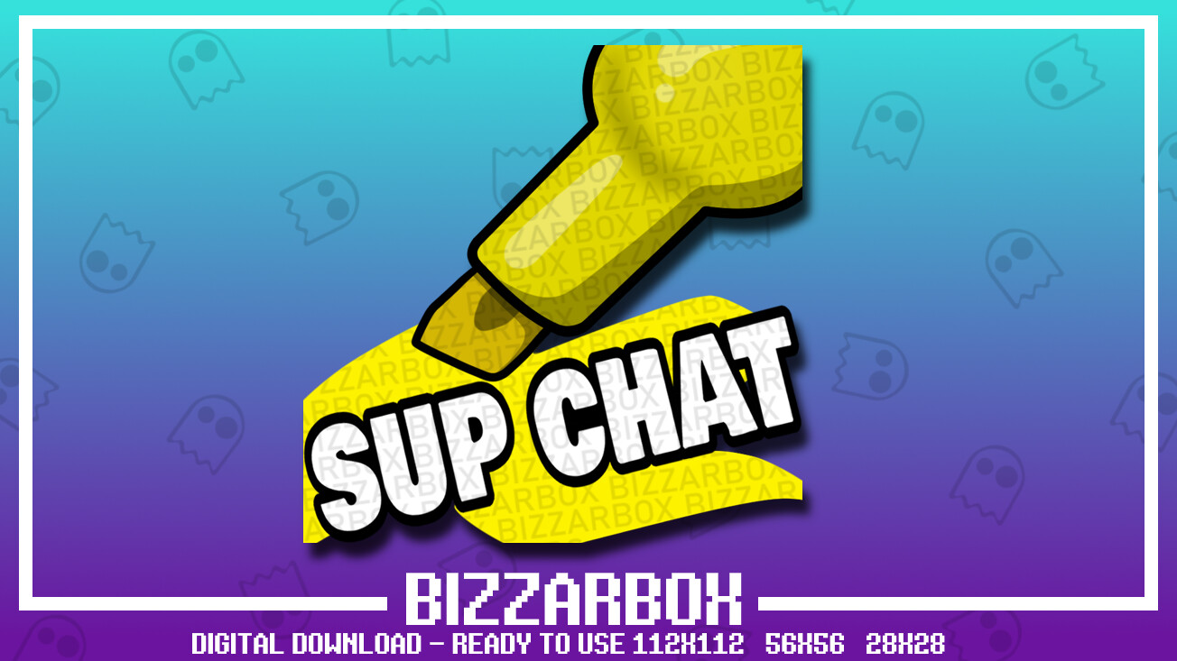 ArtStation - Twitch Emote: Highlight Chat Message | Artworks