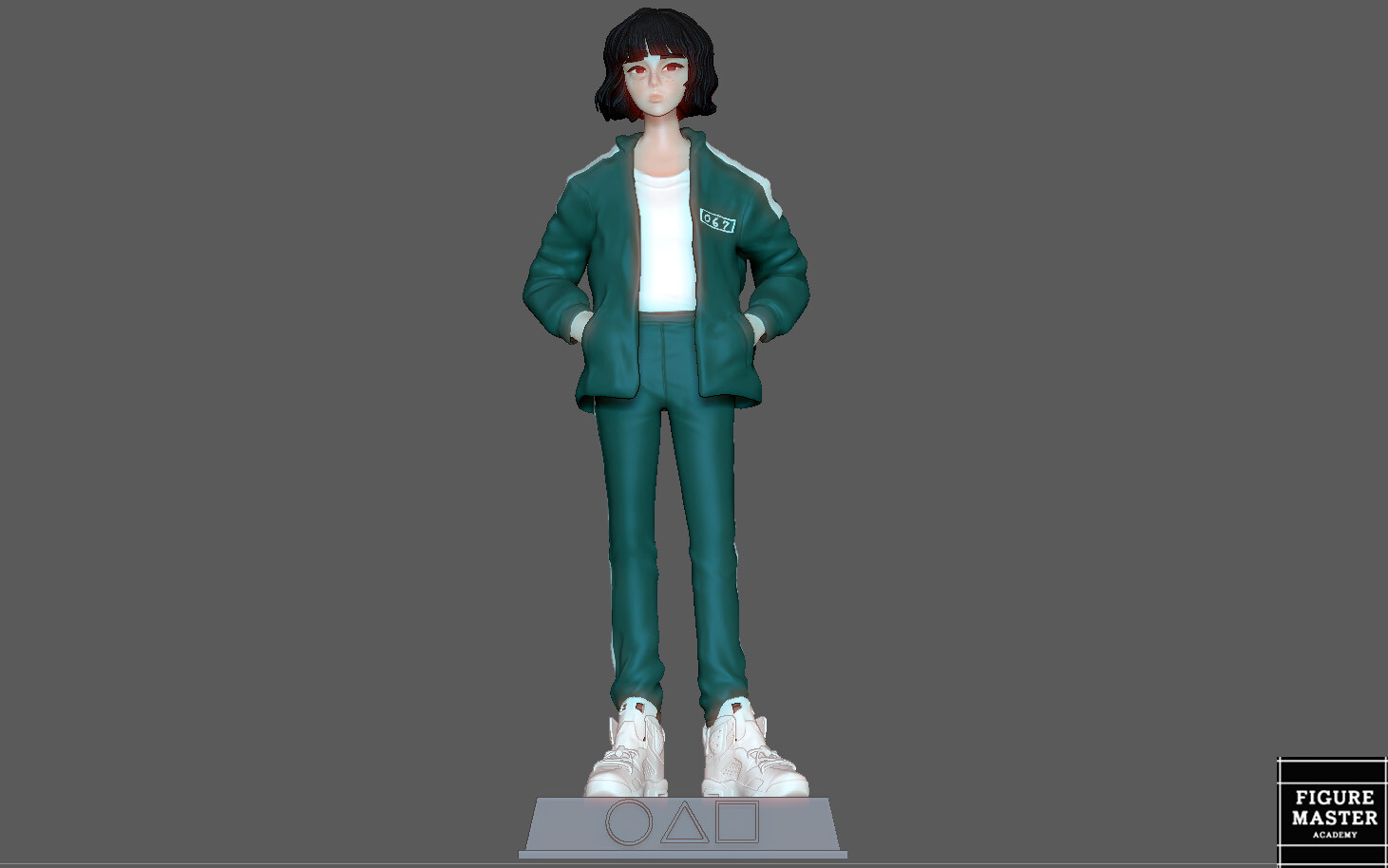 ArtStation - SQUID GAME SAEBYUK MODEL NETFLIX 3D PRINT 3D PRINT | Resources