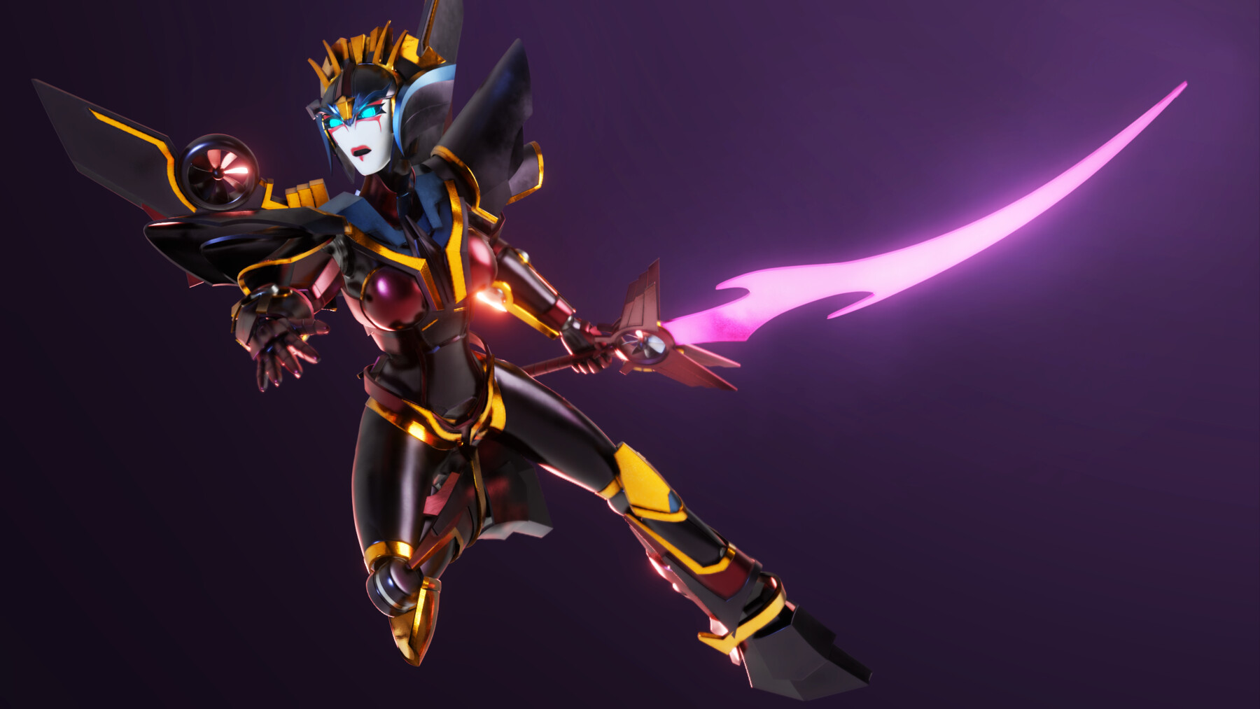 ArtStation - Windblade Transformers Prime 3D Character Rig | Game Assets