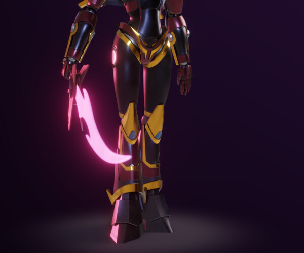 ArtStation - Windblade Transformers Prime 3D Character Rig | Game Assets