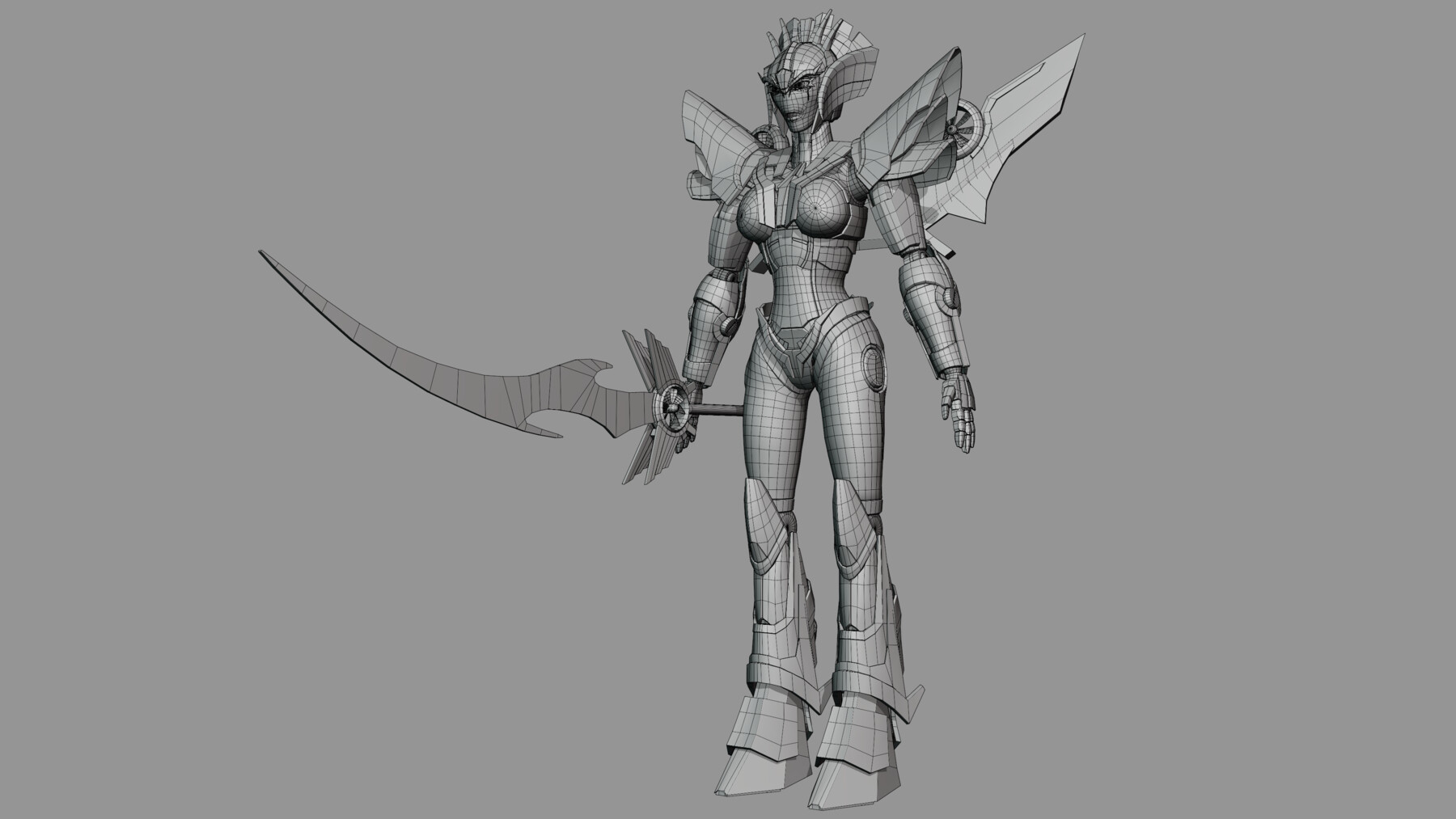 ArtStation - Windblade Transformers Prime 3D Character Rig | Game Assets
