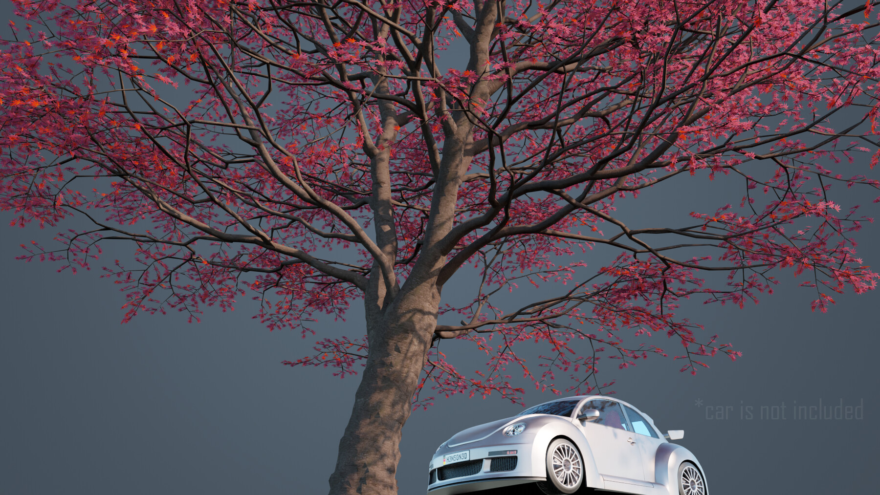 ArtStation - Red Maple Trees | Game Assets