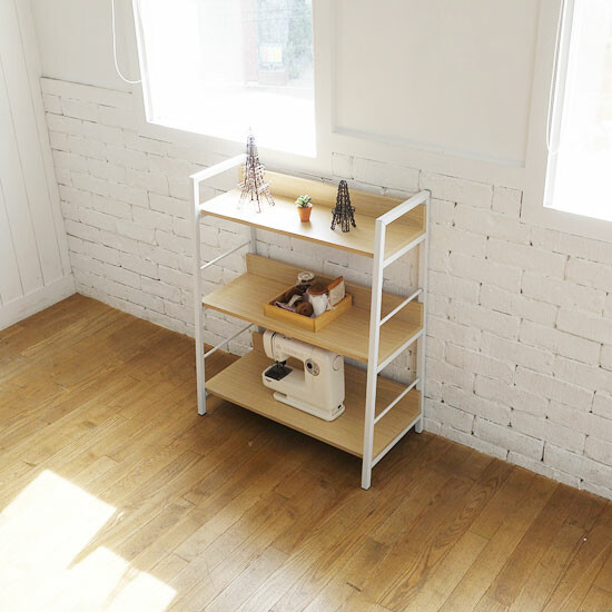 ArtStation - Cookie and Cream Ladder Bookcase 3 Tier | Resources