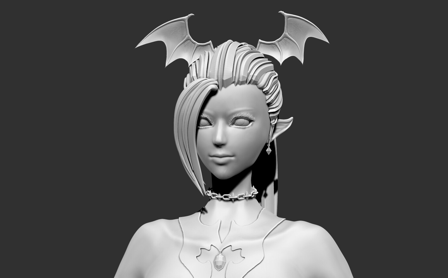 ArtStation - Demon Girl | Resources