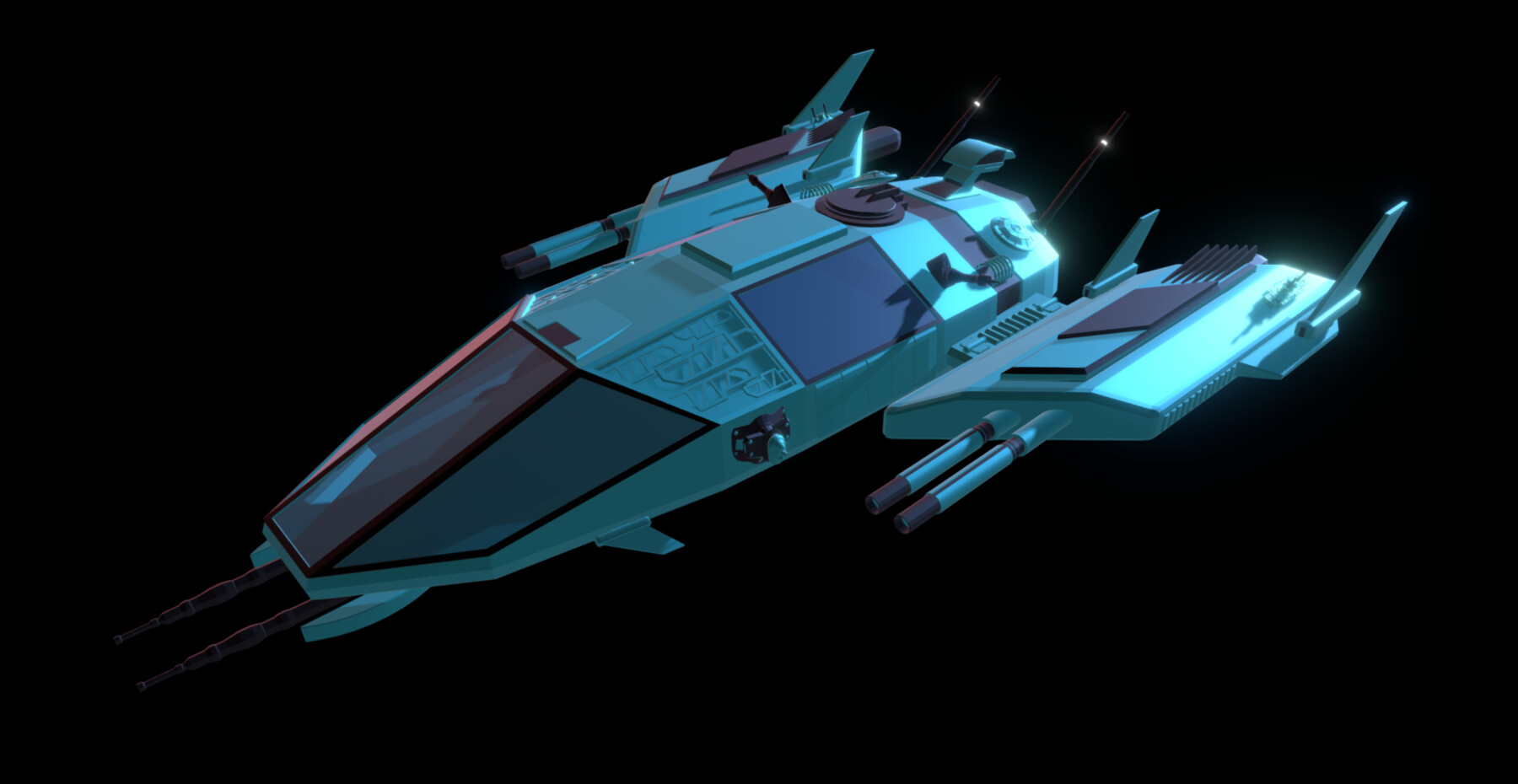 ArtStation - Spaceship | Game Assets