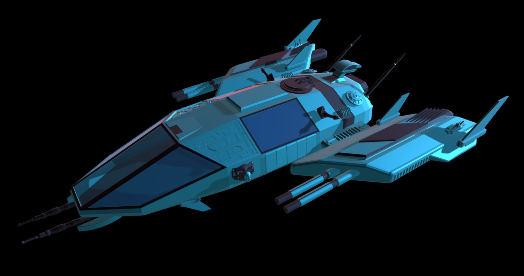 ArtStation - Spaceship | Game Assets