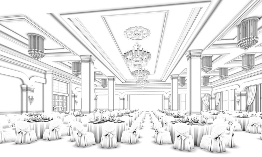 ArtStation - Business Restaurant - Coffee - Banquet 80 | Resources