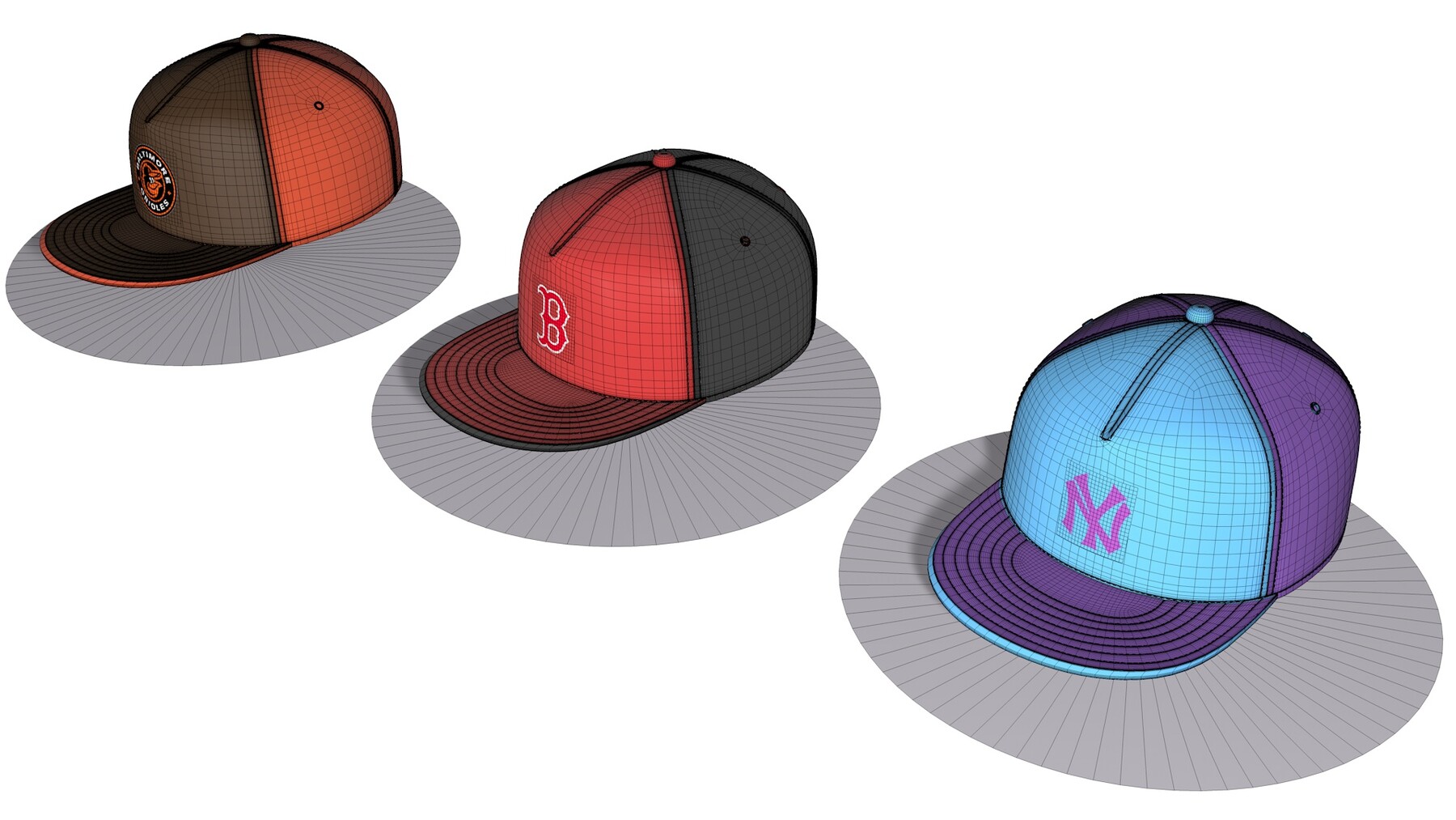 ArtStation - Cap header three textures | Resources