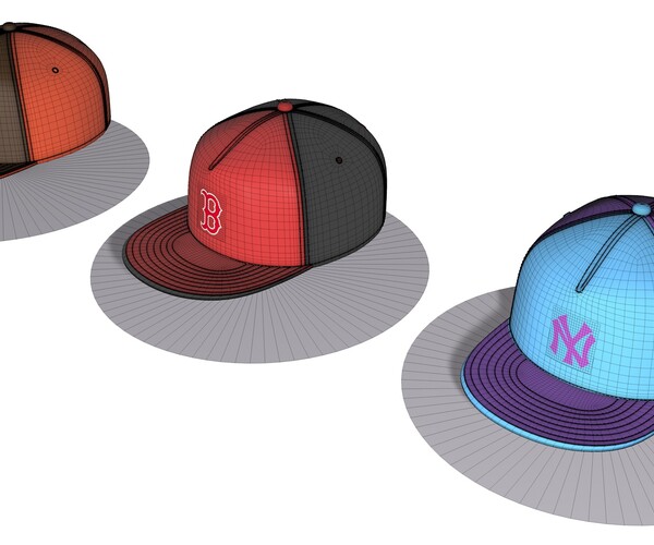 ArtStation - Cap header three textures | Resources