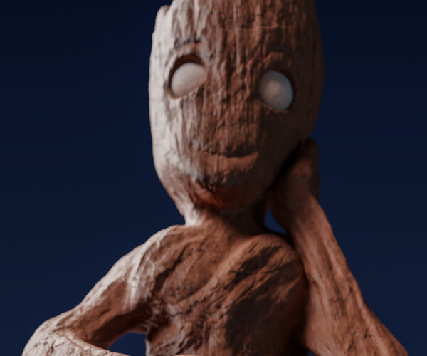 ArtStation - Groot STL file (for 3D printing) | Resources