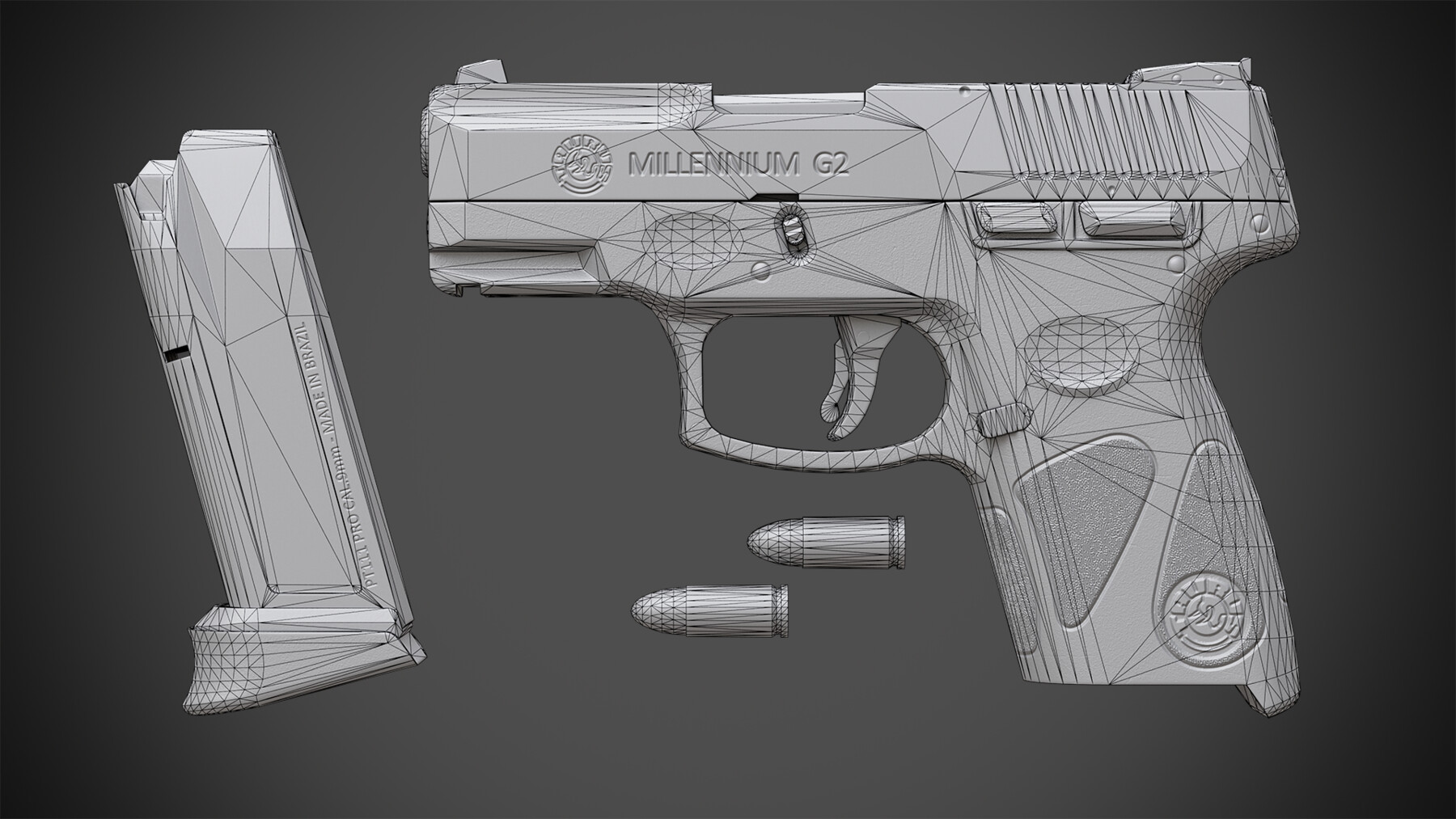 ArtStation - Taurus G2 Millennium PT111 | Game Assets