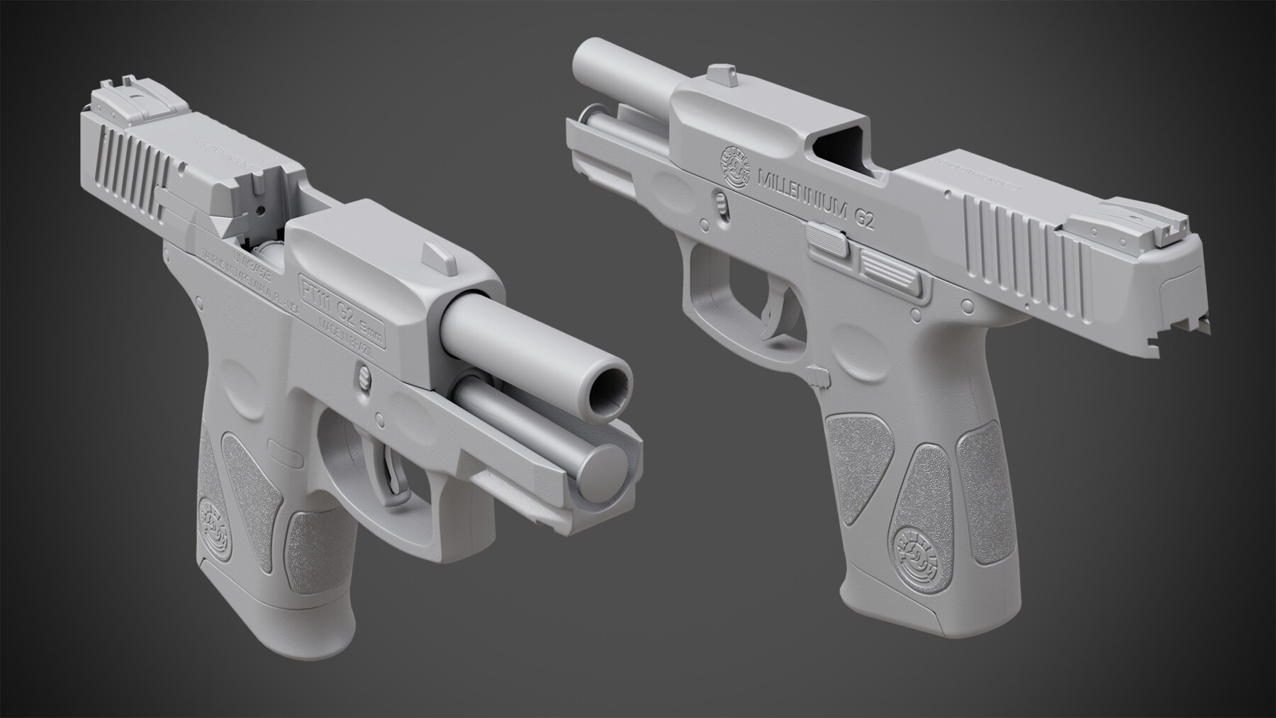 ArtStation - Taurus G2 Millennium PT111 | Game Assets