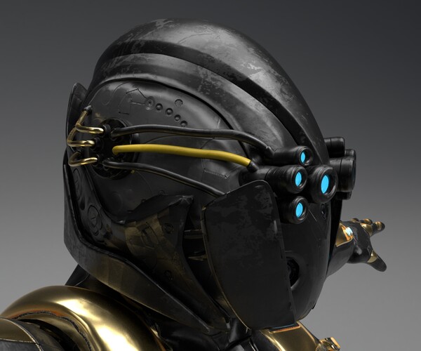 ArtStation - Sci- fi Robot Character Epic Model - Unreal ENgine | Game ...