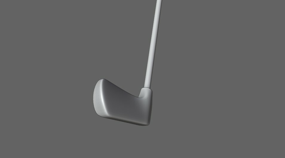ArtStation - Golf Club - Taco de Golfe Low-poly 3D model | Game Assets