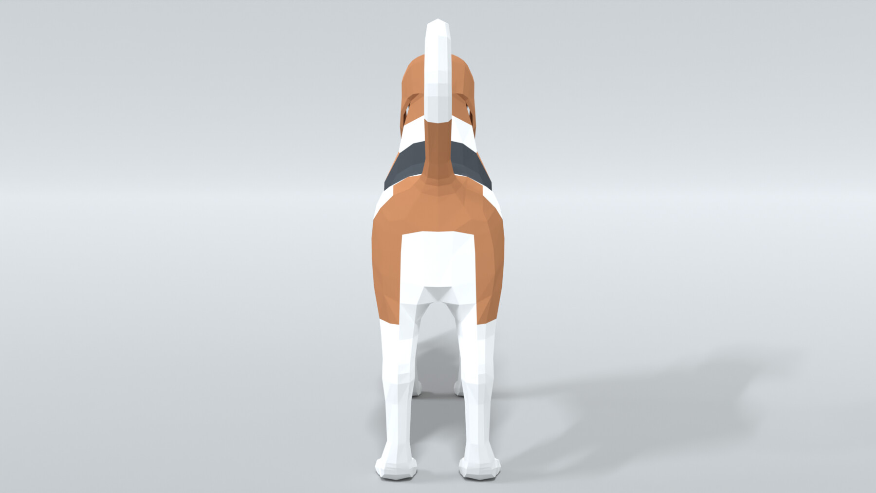 ArtStation - Low Poly Cartoon Beagle Dog | Game Assets