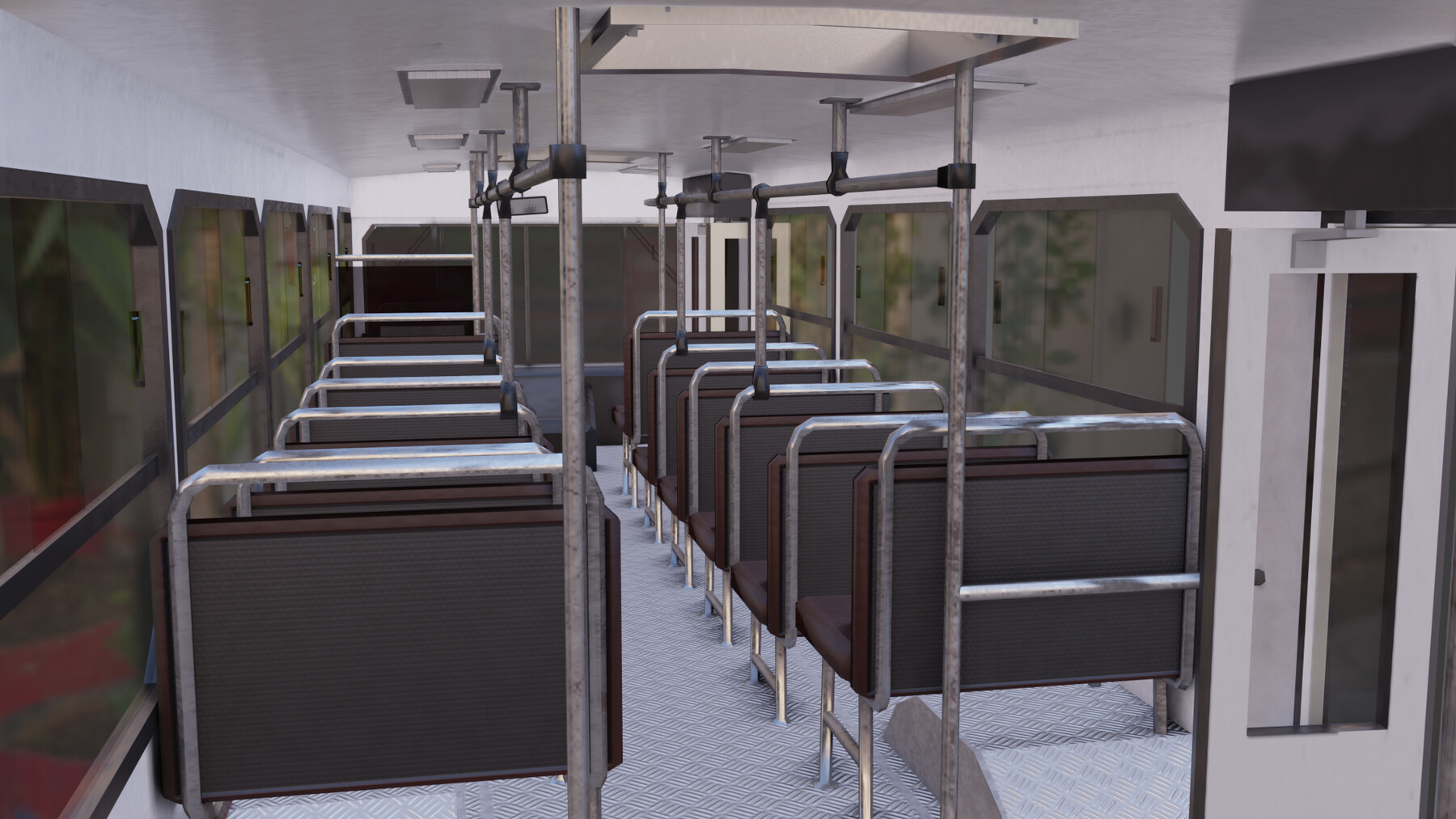 ArtStation - Bus - Low poly | Game Assets