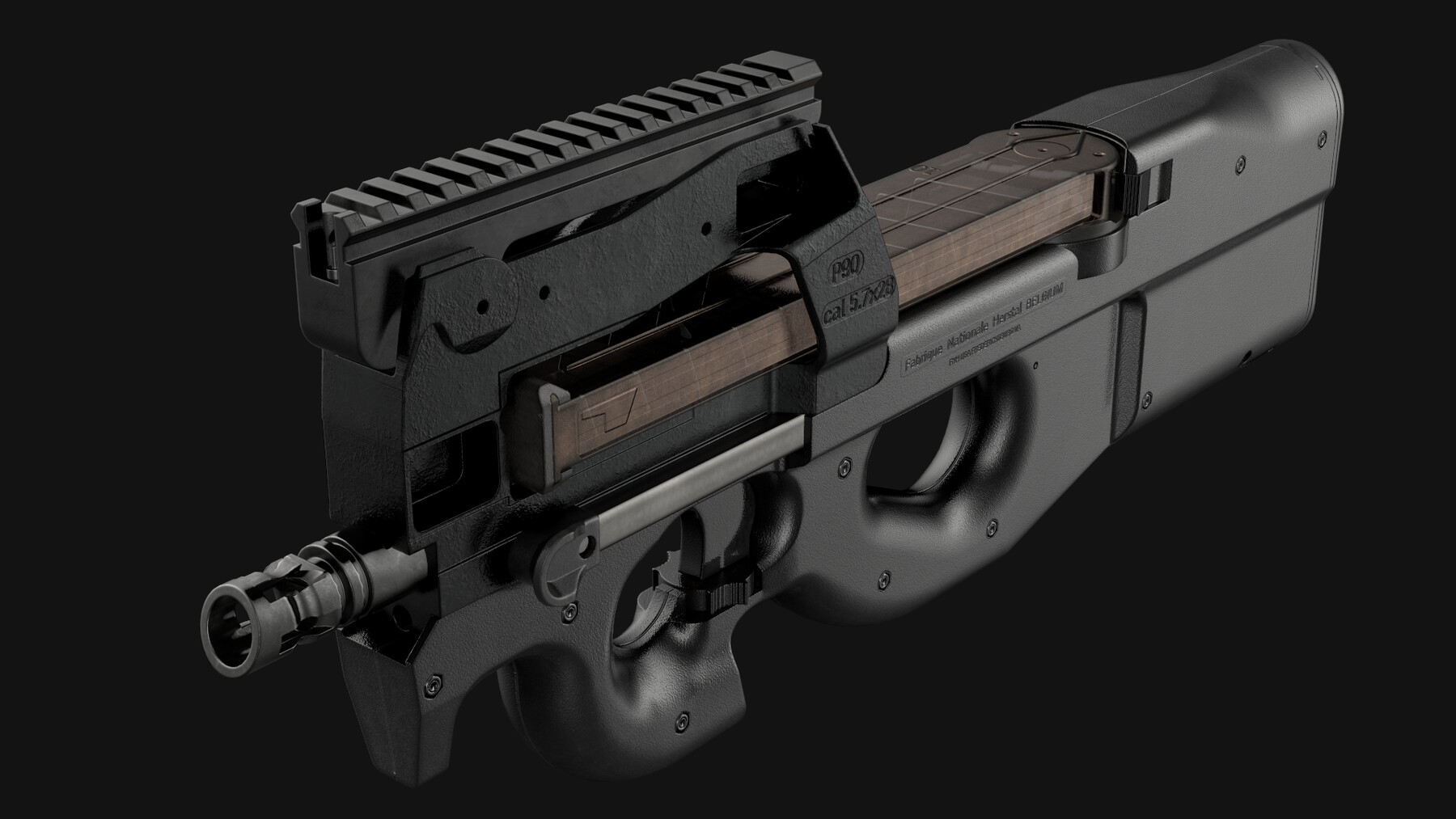 ArtStation - FN P90 (Game Ready) | Game Assets